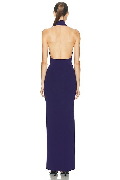 Christopher Esber Slope Knit Halter Dress