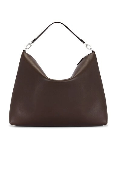 TOTEME Bevel Grained Leather Tote Bag - Pepper