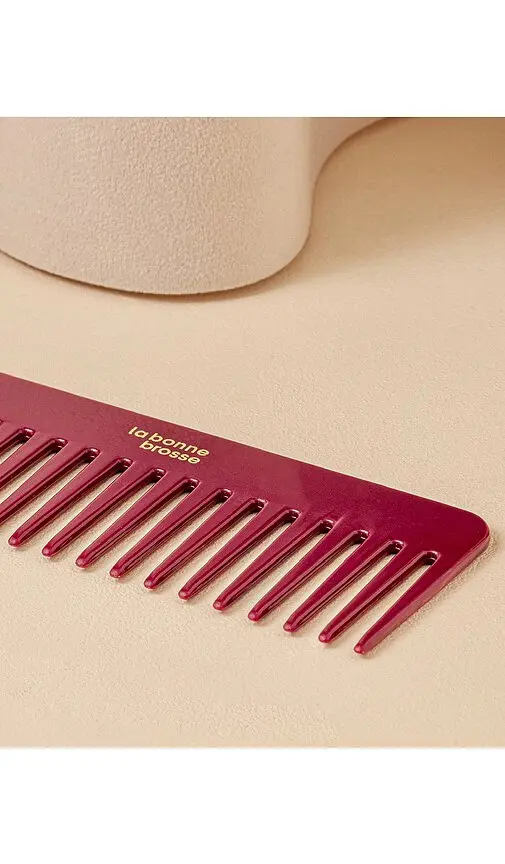 LA BONNE BROSSE Large Comb - Red