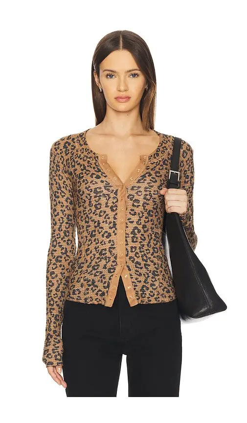 Free People Going Places Printed Cardigen In . Also