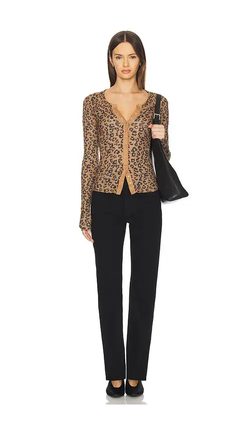 Free People Going Places Printed Cardigen In . Also