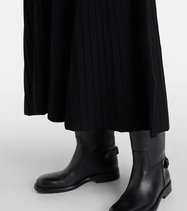 Simkhai Philippa Ribbed Shirt Dress