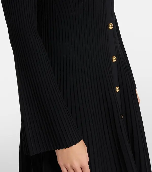 Simkhai Philippa Ribbed Shirt Dress