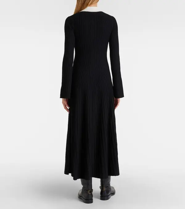 Simkhai Philippa Ribbed Shirt Dress