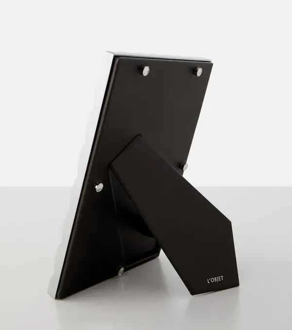 L'Objet Maxime Platinum-plated Picture Frame - Silver