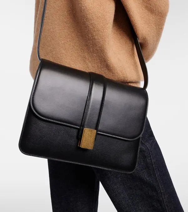 Khaite Blake Leather Crossbody Bag