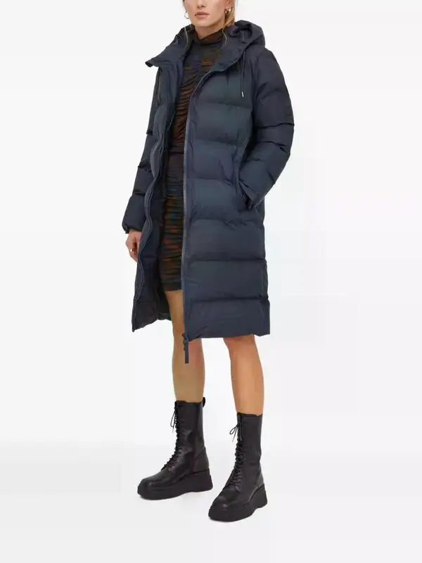 Rains Alta Hooded Quilted Jacket