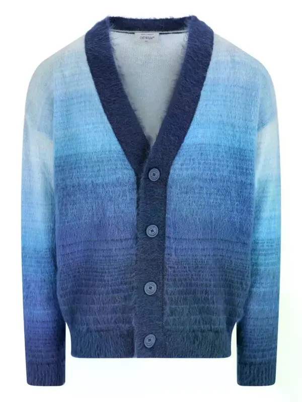 Off-White Arrow-detail V-neck Cardigan