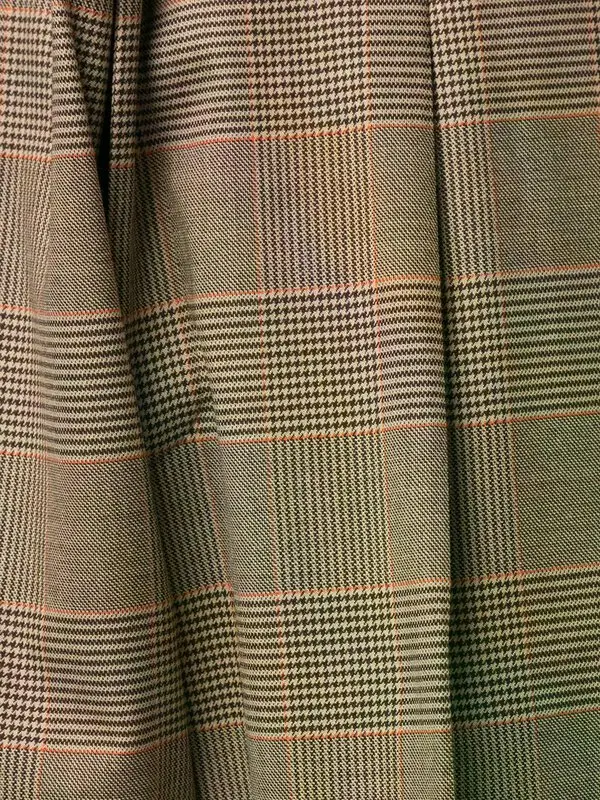 BOTTER Checked Wool Trousers - Brown