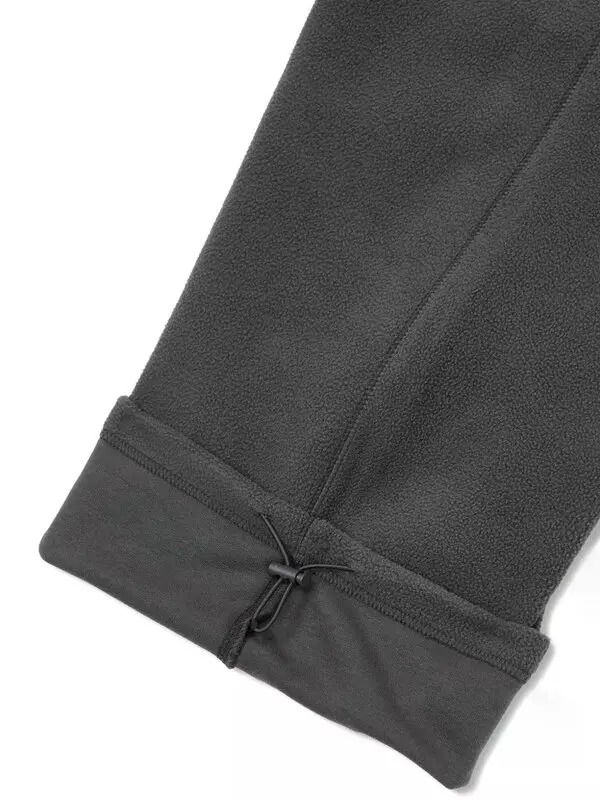 STUDIO TOMBOY Fleece Drawstring Waist Wide Leg Pants