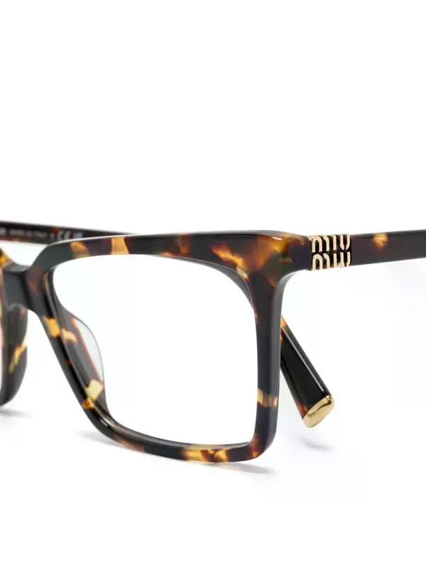 Miu Miu Vmu08x Square Frame Glasses