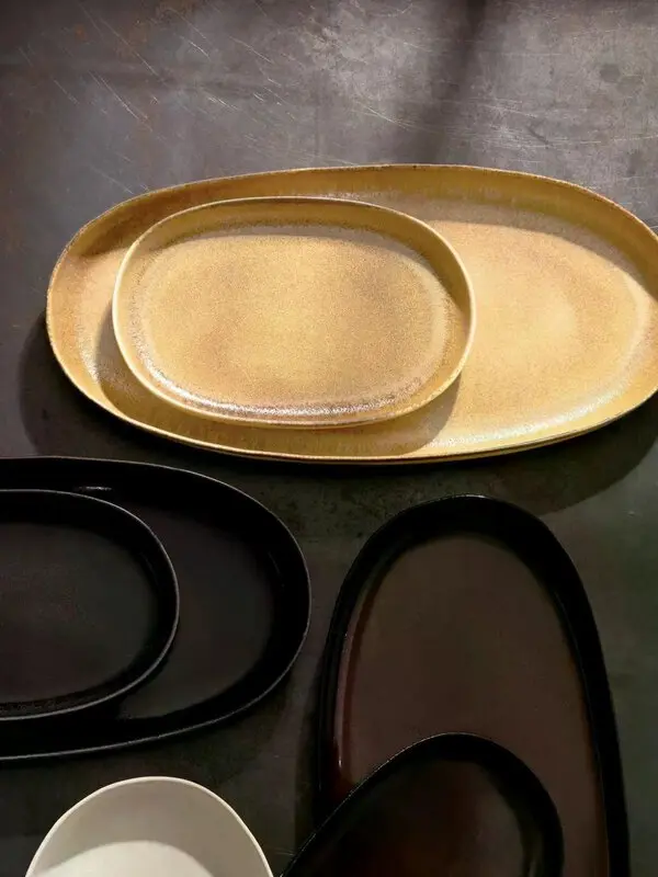 L'Objet Small Terra Oval Plate
