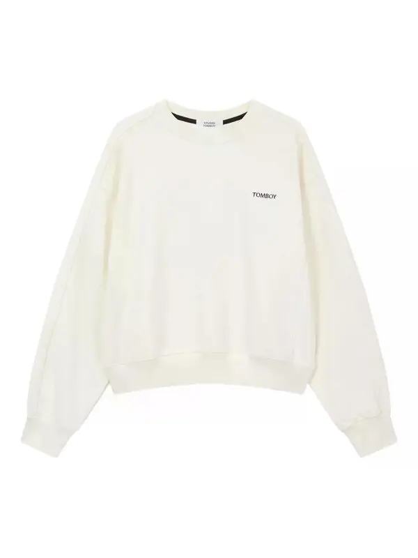 STUDIO TOMBOY Embroidered Logo Sweatshirt