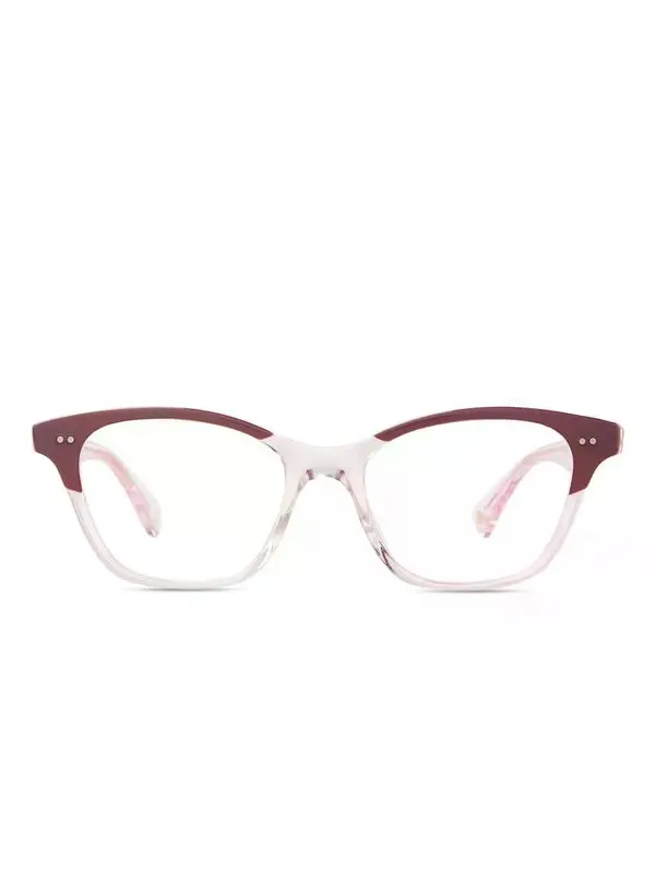 Garrett Leight Lily Square-frame Eyeglasses - Neutrals