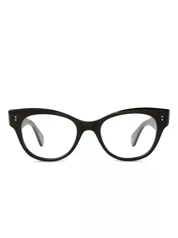Garrett Leight Octavia Cat-eye Eyeglasses - Black