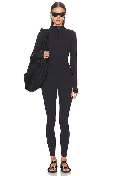 SET ACTIVE Luxform Quarter Zip Top