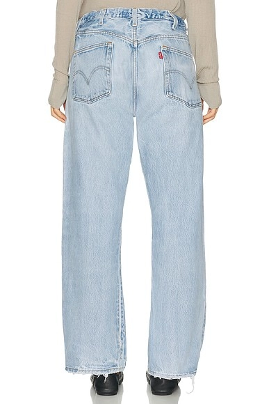 ALIGRACE Maternity Baggy Jeans - Light Medium