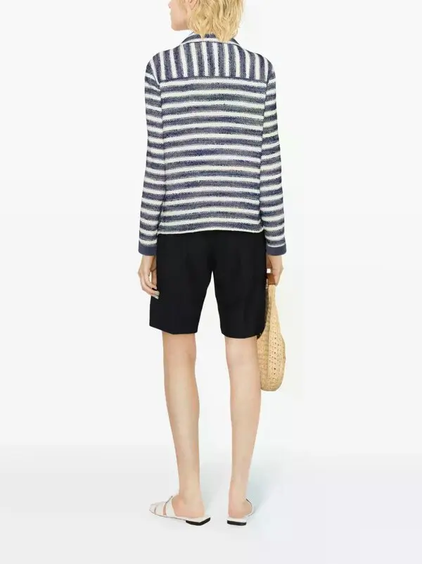 FAY Lobster-claw Bouclé Tweed Jacket