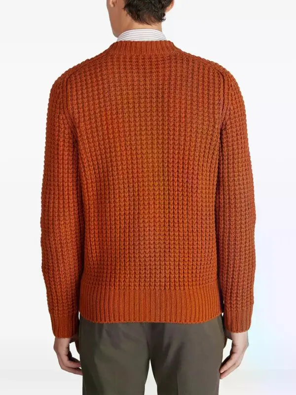 ZANONE Zip-up Knitted Cardigan
