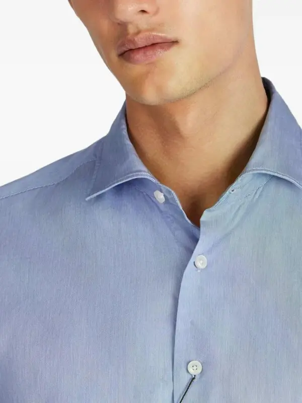 GLANSHIRT Button-up Cotton Shirt