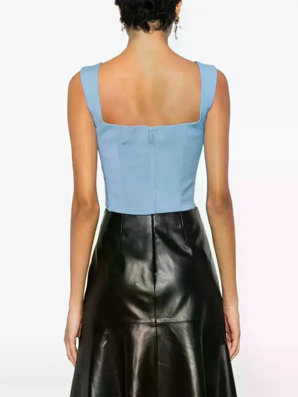 Giuseppe Di Morabito Square Neck Panelled Top