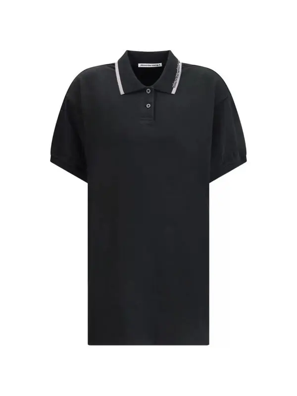 Alexander Wang Polo-collar Mini Dress