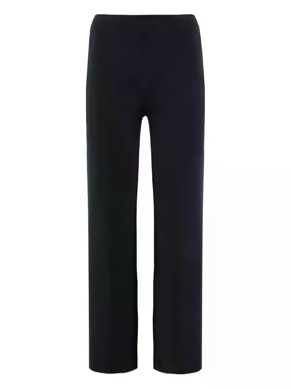 P.a.r.o.s.h Straight Leg Elasticated Waistband Trousers