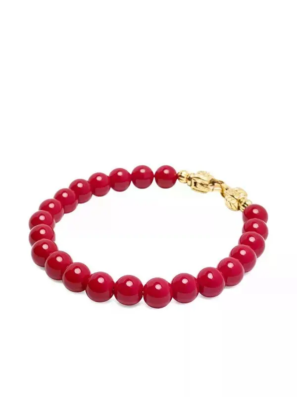 NIALAYA JEWELRY Beaded Bracelet - Red