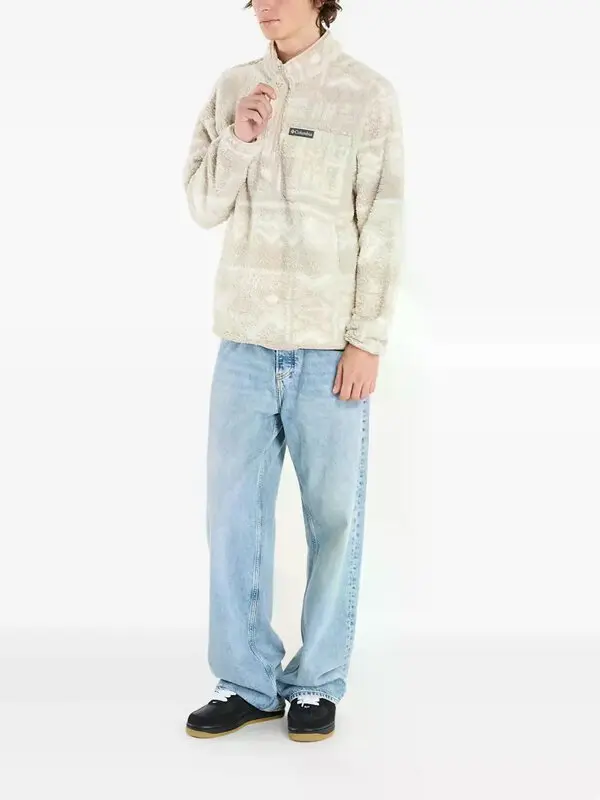 Columbia Half-zip Sweatshirt - Neutrals