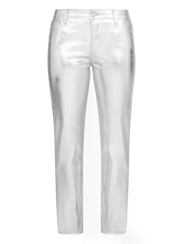 Alexandre Vauthier Metallic Finish Jeans