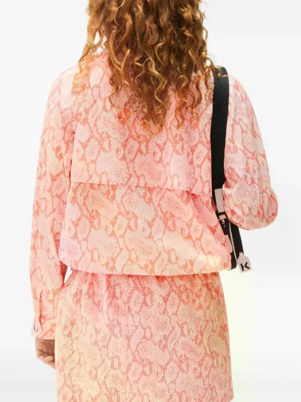 Kenzo Python Pattern Zip Jacket