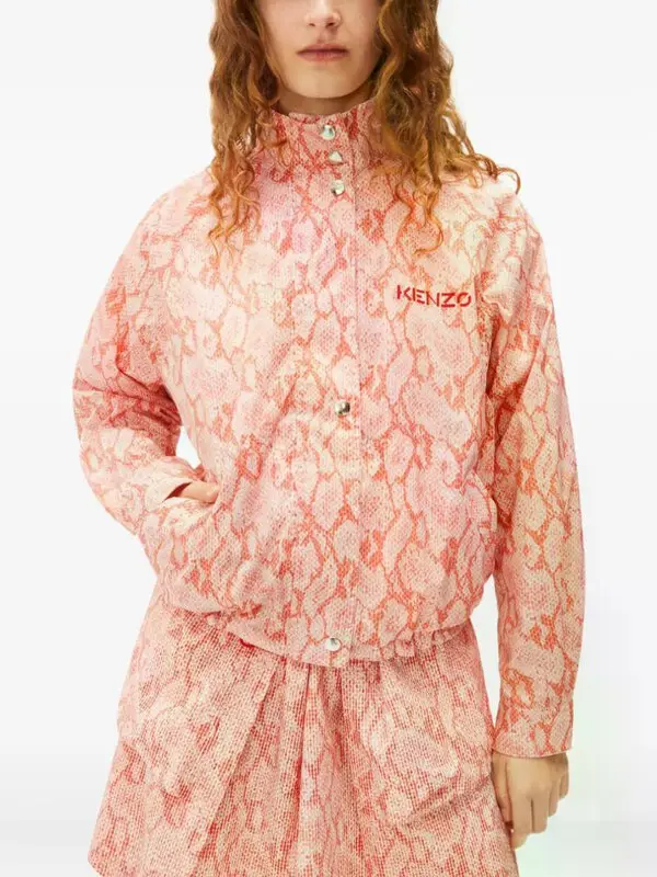 Kenzo Python Pattern Zip Jacket