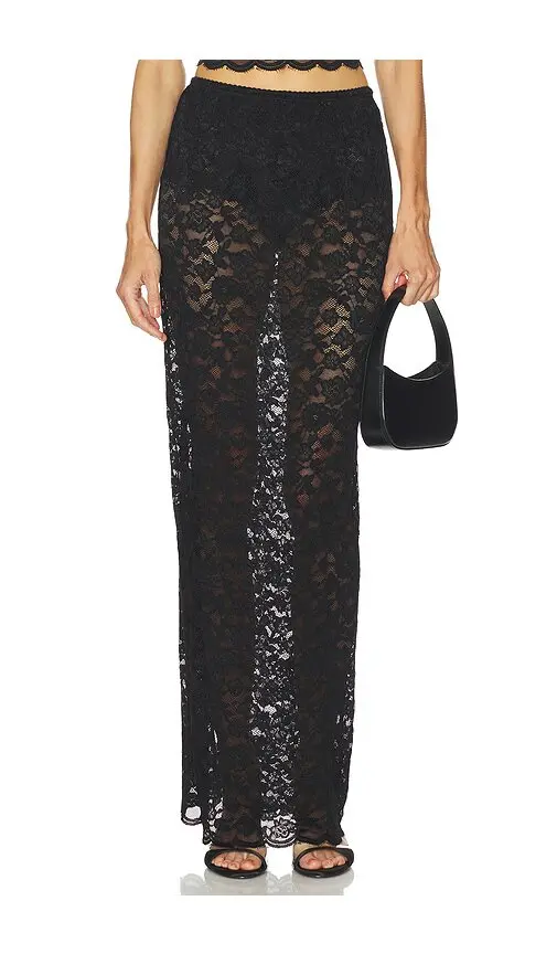 Nbd Asta Maxi Skirt - Black