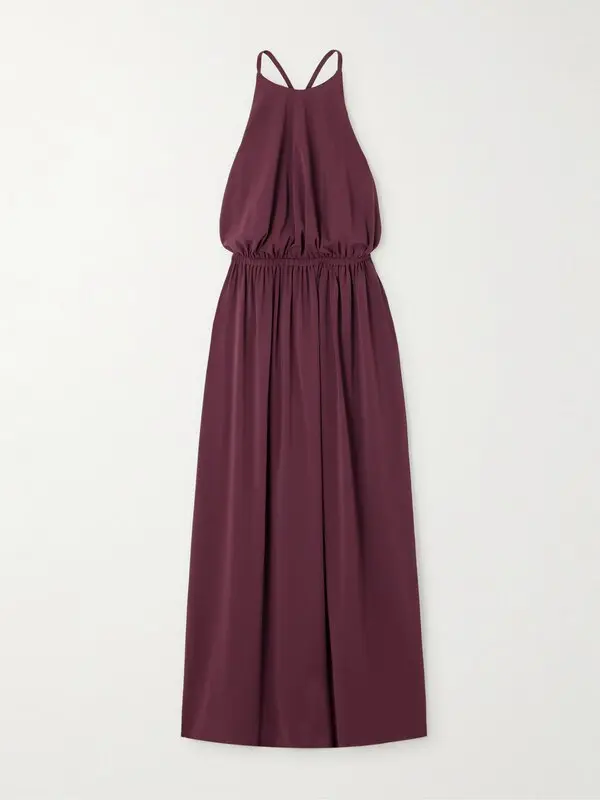 ERES Ines Jersey Midi Dress - Burgundy