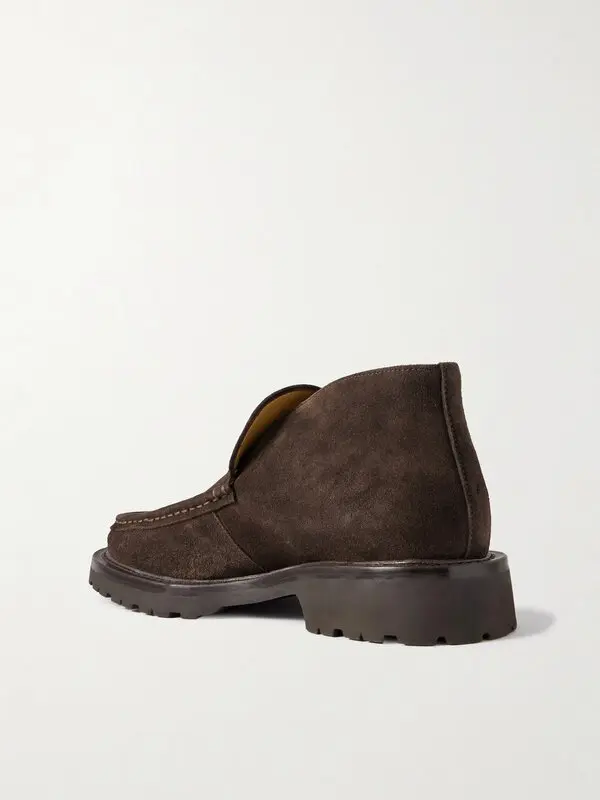 Legres 58 Suede Ankle Boots - Brown