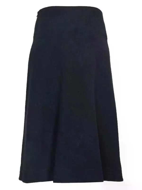 JIL SANDER Zip-fastening Midi Skirt