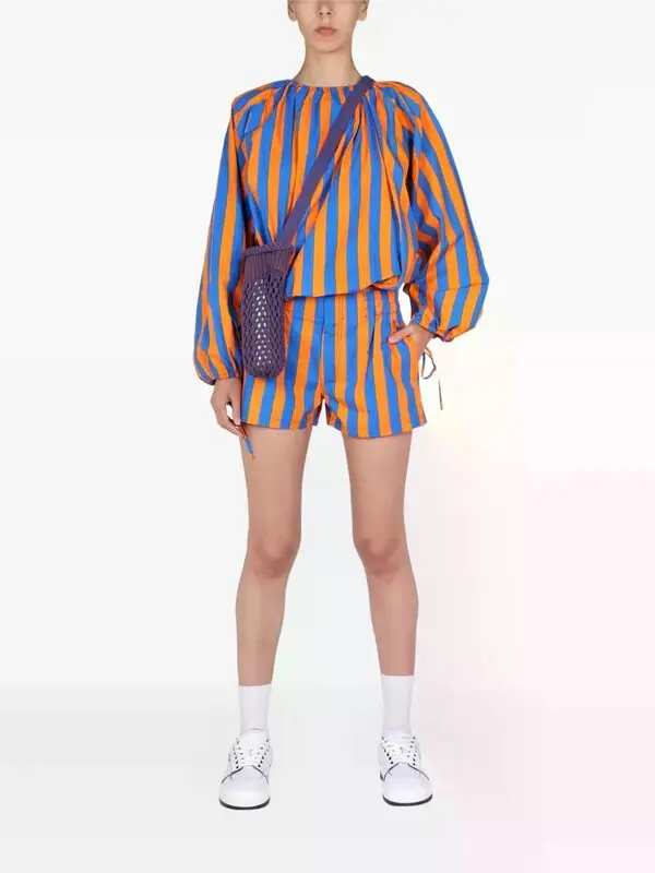 Sunnei Striped Relaxed-fit Shorts