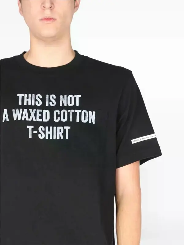 Barbour Pocket-detail Graphic-print T-shirt