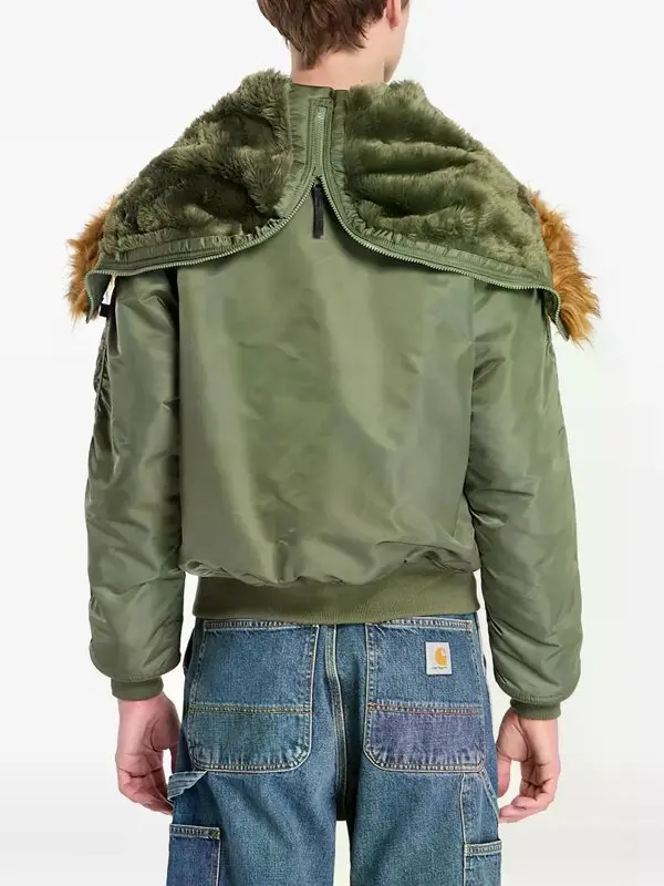 Alpha Industries Hooded Heritage Bomber Jacket