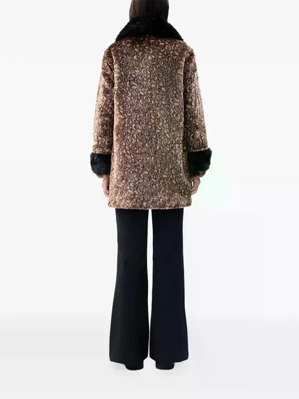 UNREAL FUR Planet Earth Faux Fur Coat
