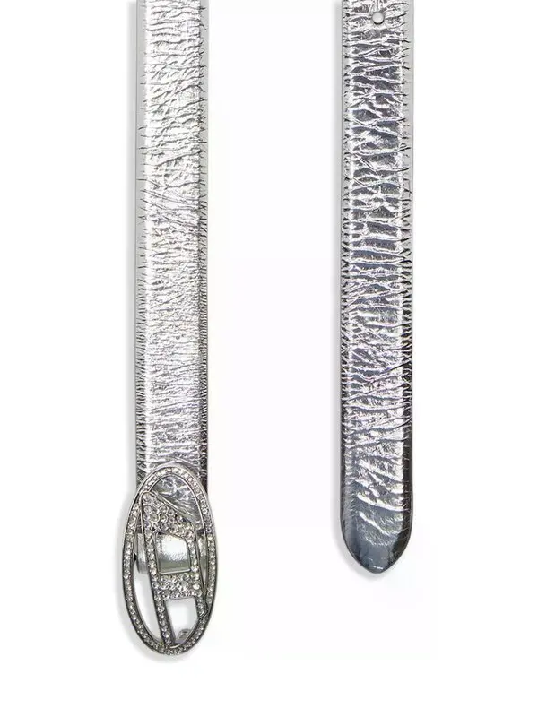 DIESEL® B-1dr Strass 20 Leather Belt