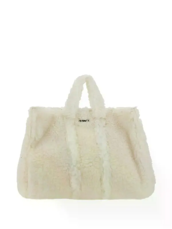 Sunnei Shearling Texture Tote Bag
