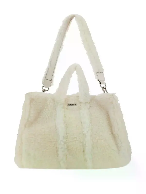 Sunnei Shearling Texture Tote Bag
