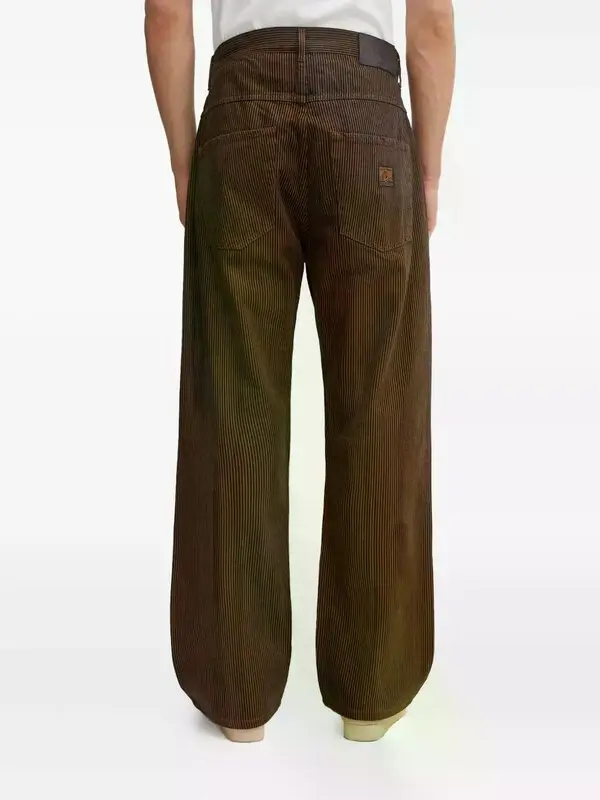 NO PROBLEMO Striped Corduroy Jeans