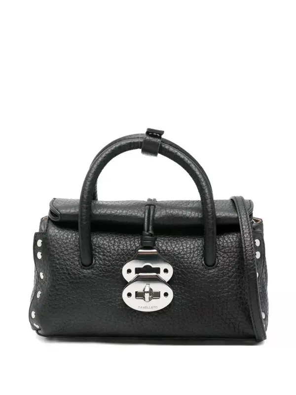 ZANELLATO Leather Tote Bag - Black