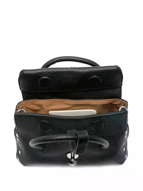 ZANELLATO Leather Tote Bag - Black