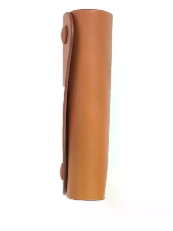 Il Bisonte Debossed Leather Keyring