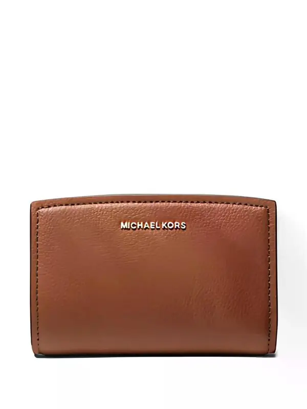 Michael Kors Medium Bryant Logo Wallet - Brown
