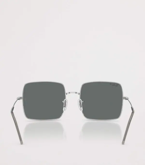 Ray-ban 1971 Reverse Square Frame Sunglasses - Silver