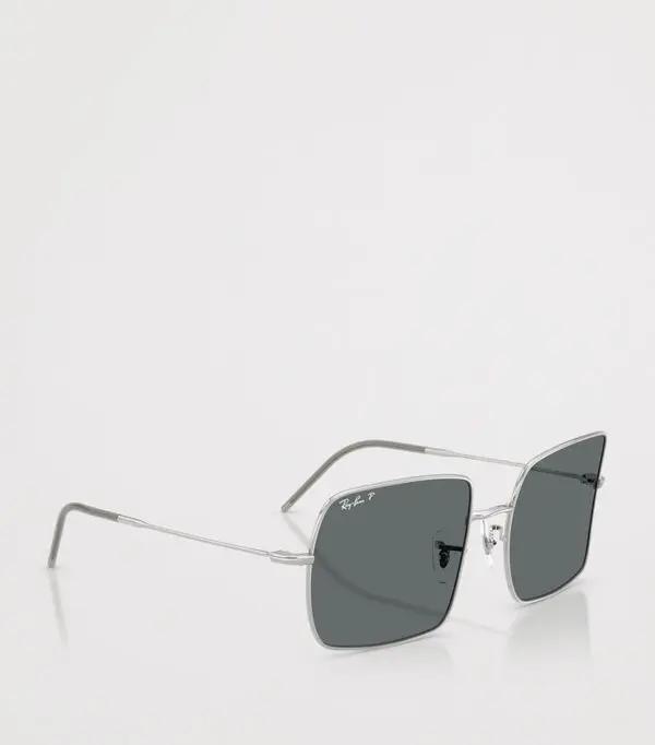 Ray-ban 1971 Reverse Square Frame Sunglasses - Silver